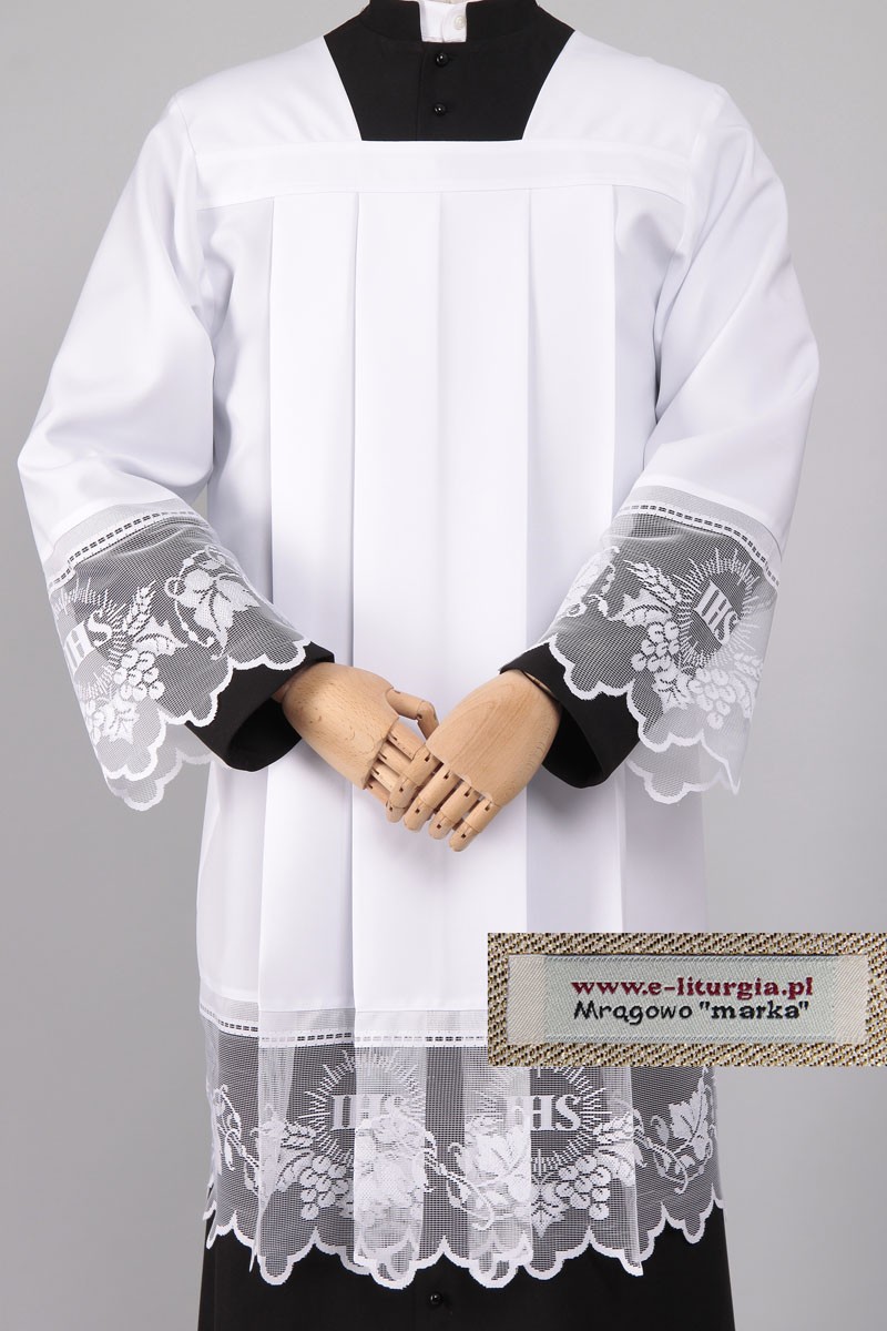 Surplice KA6 - Surplices with Lace Motifs | Liturgical-Clothing.com