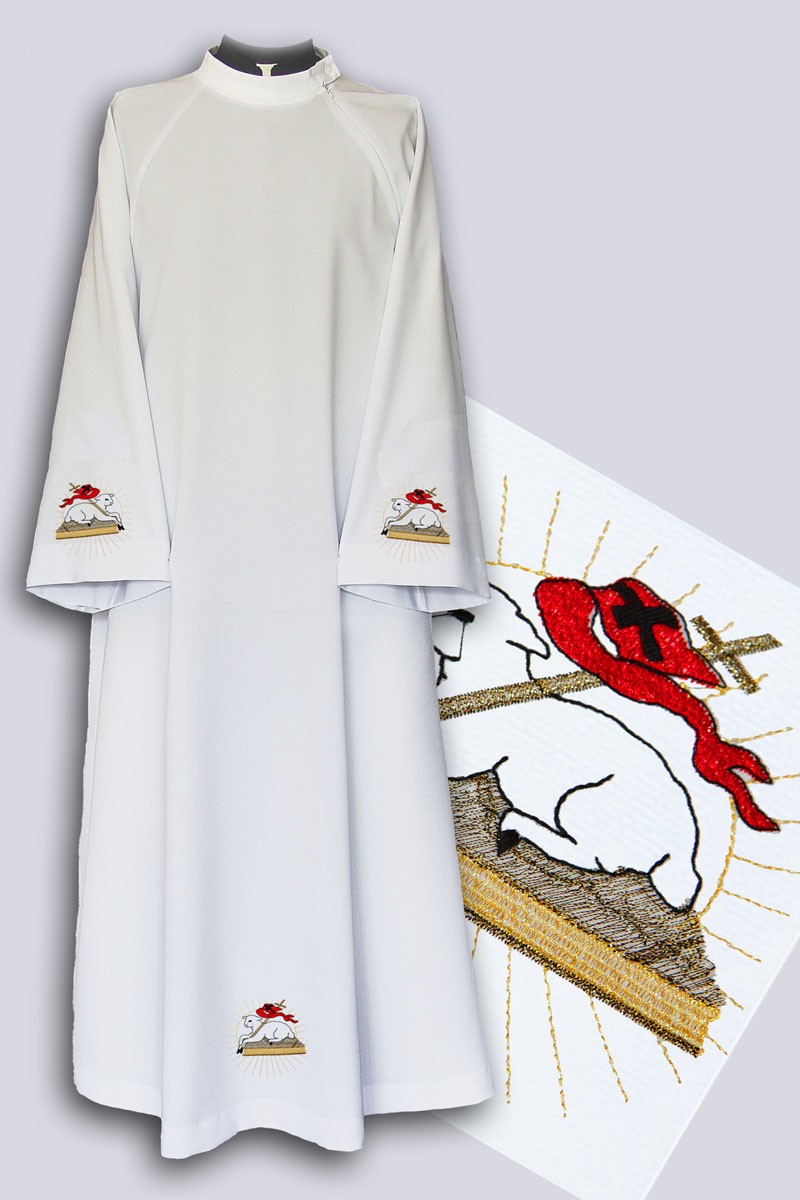 Albs with Embroidery - Priests' Albs - Liturgical-Clothing.com