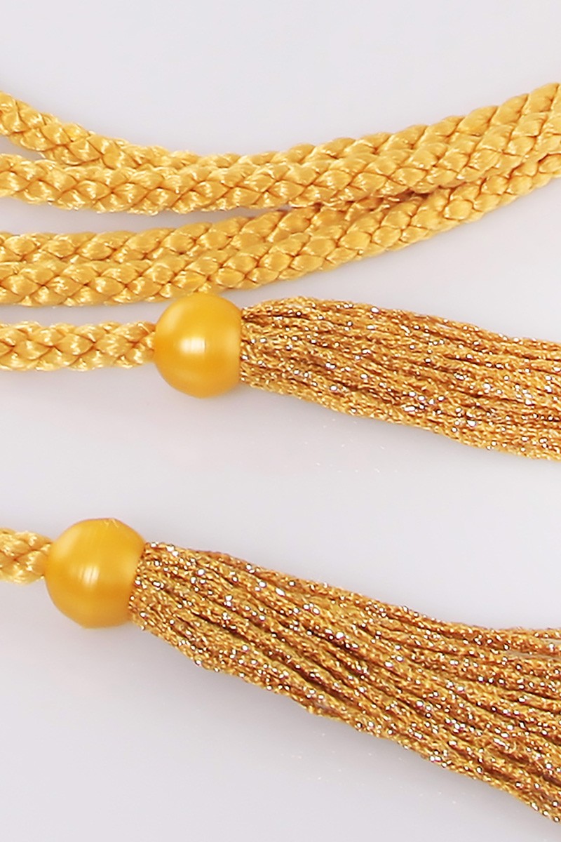 Cingulum with gold tassels - Cincture | Liturgical-Clothing.com